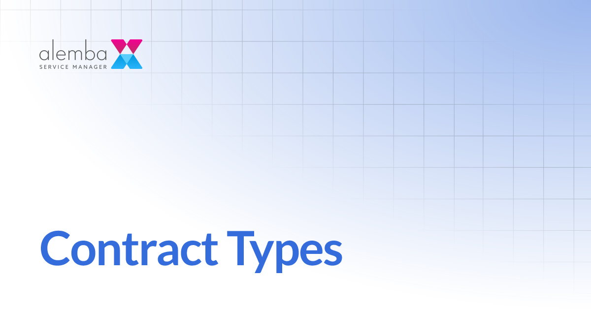 Contract Types | ASM EOS 10.5