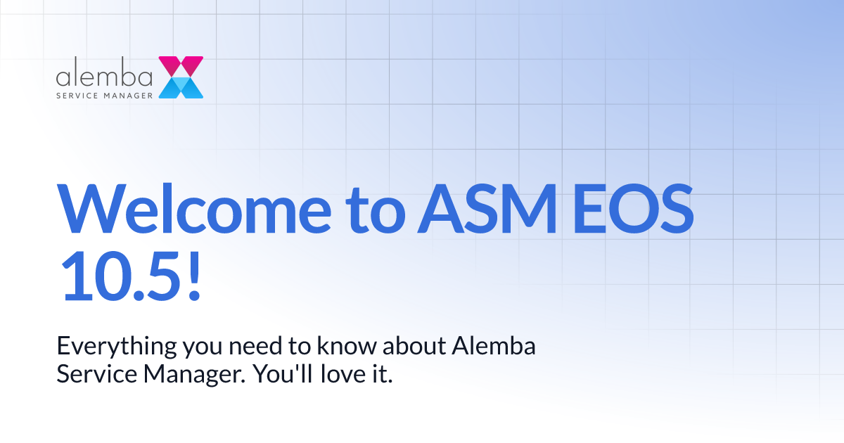 Welcome to ASM EOS 10.5! | ASM EOS 10.5