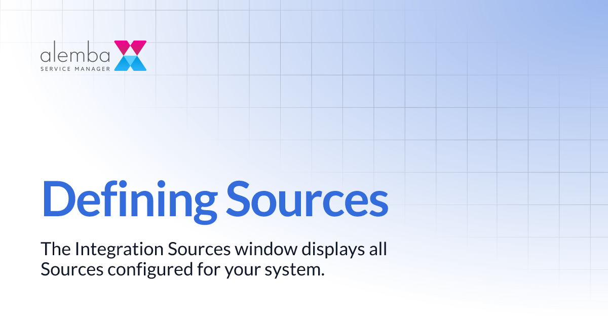 Defining Sources | ASM EOS 10.5