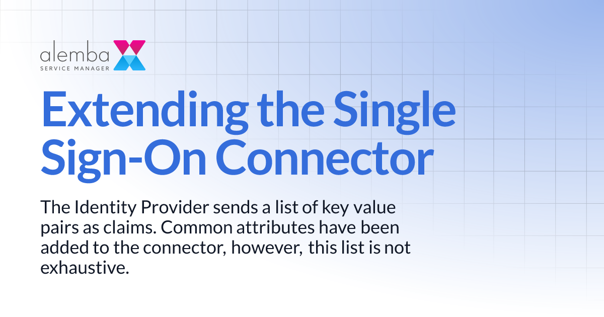 Extending the Single Sign-On Connector | ASM EOS 10.5