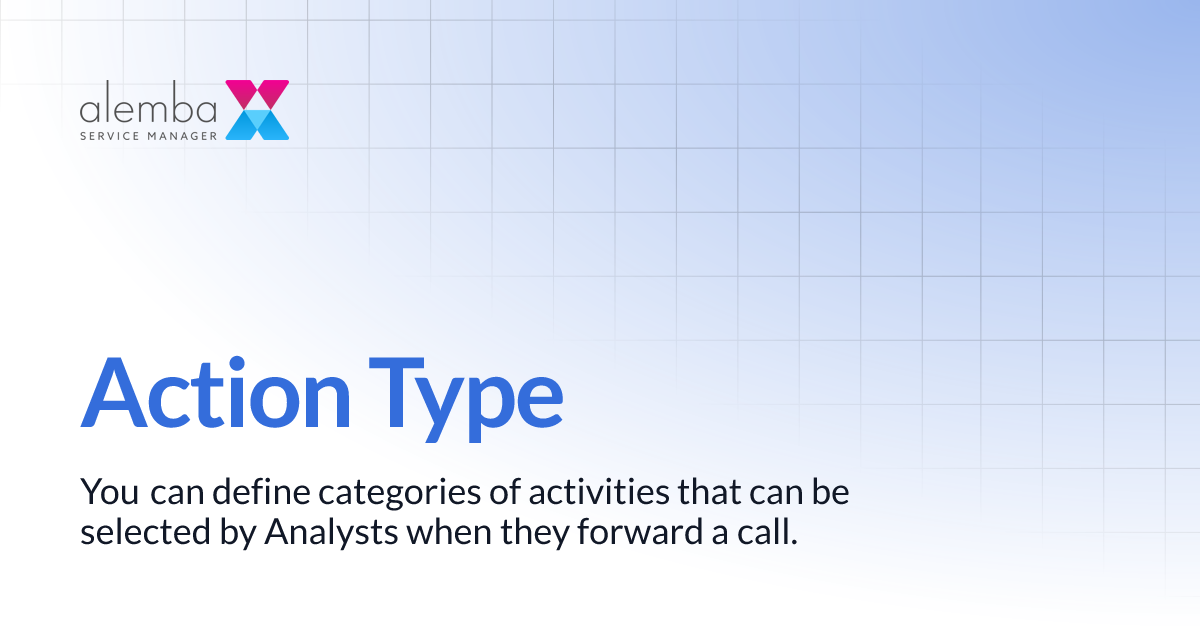 Action Type | ASM GAIA 10.4