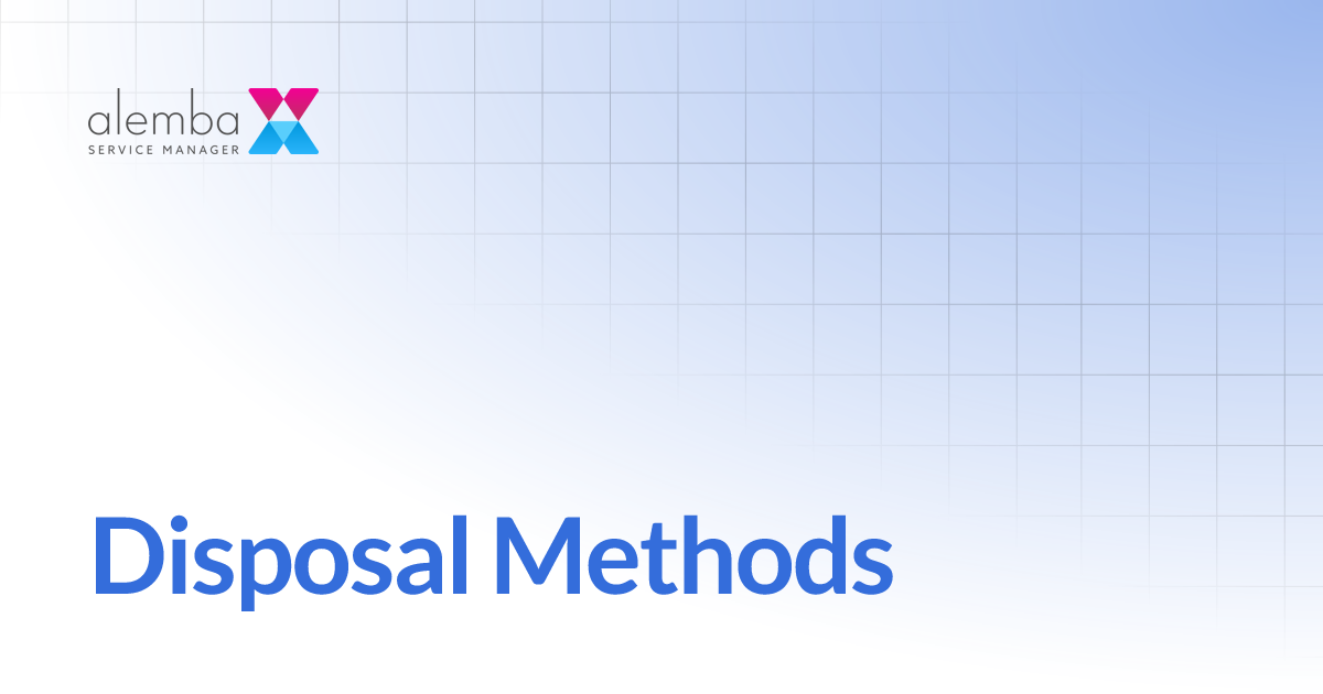 Disposal Methods | ASM Hermes