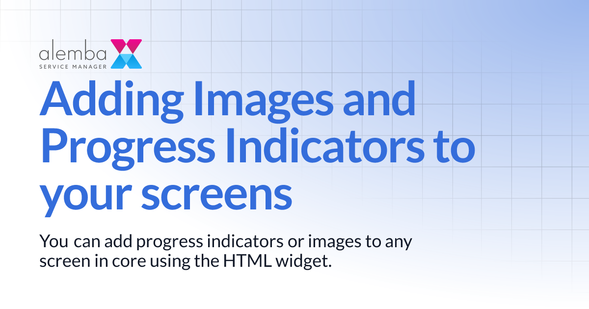 Adding Images and Progress Indicators to your screens | ASM Hermes