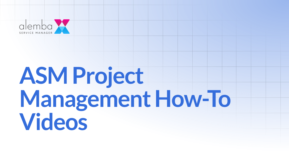 ASM Project Management How-To Videos | ASM Hermes