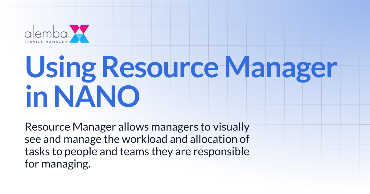 Using Resource Manager in NANO | ASM Hermes