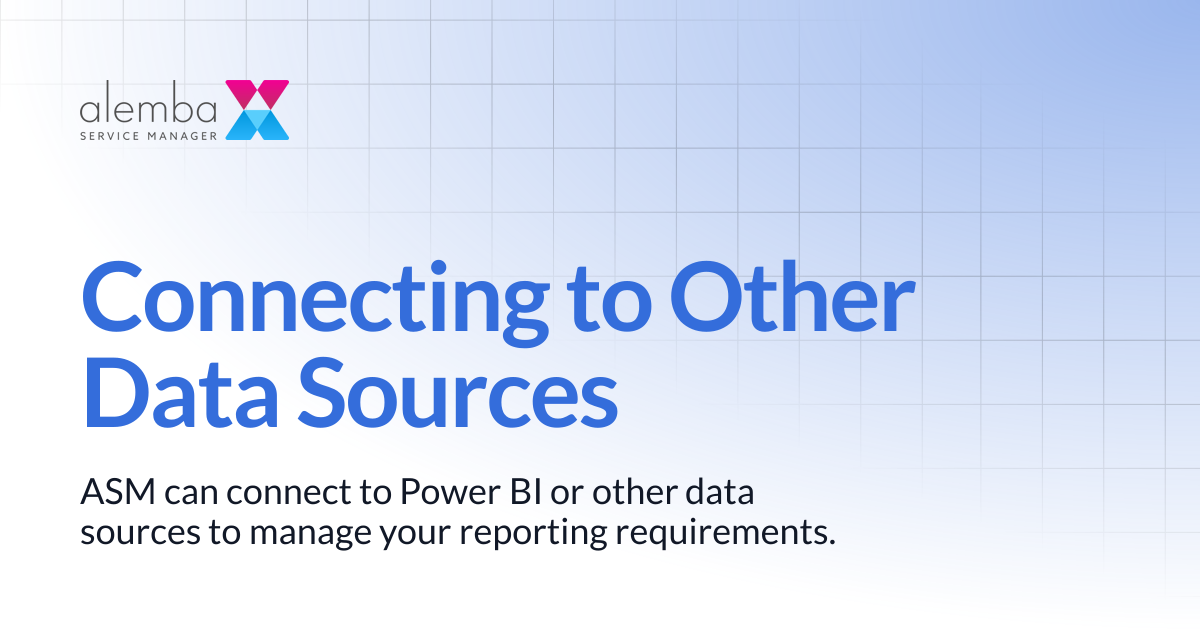 Connecting to Other Data Sources | ASM Hermes