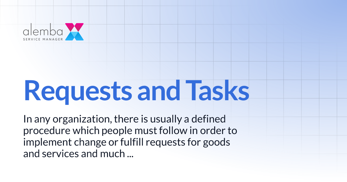 Requests and Tasks | ASM Hermes