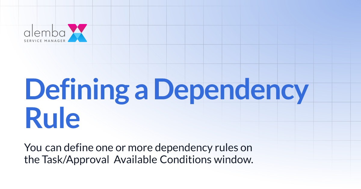 Defining a Dependency Rule | ASM Hermes