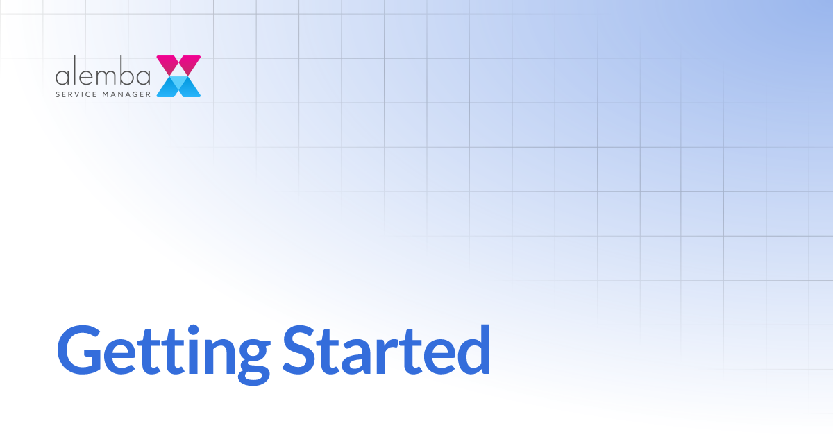 Getting Started | ASM Legacy Product Documentation